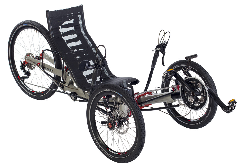 Plain bearing in the Azub recumbent trike Ti-FLY| igus®