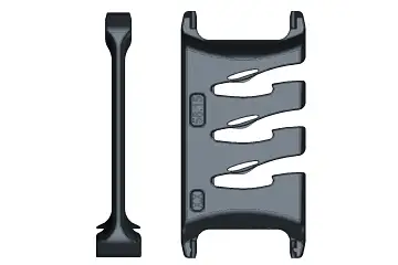 Lean notch separator, unassembled