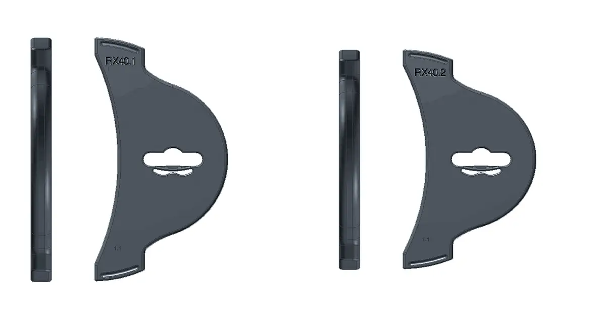 Vertical separation - slotted separators, unassembled | igus®