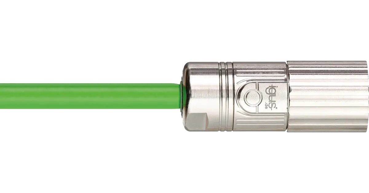 Angular encoder cable (encoder) with M17 connector