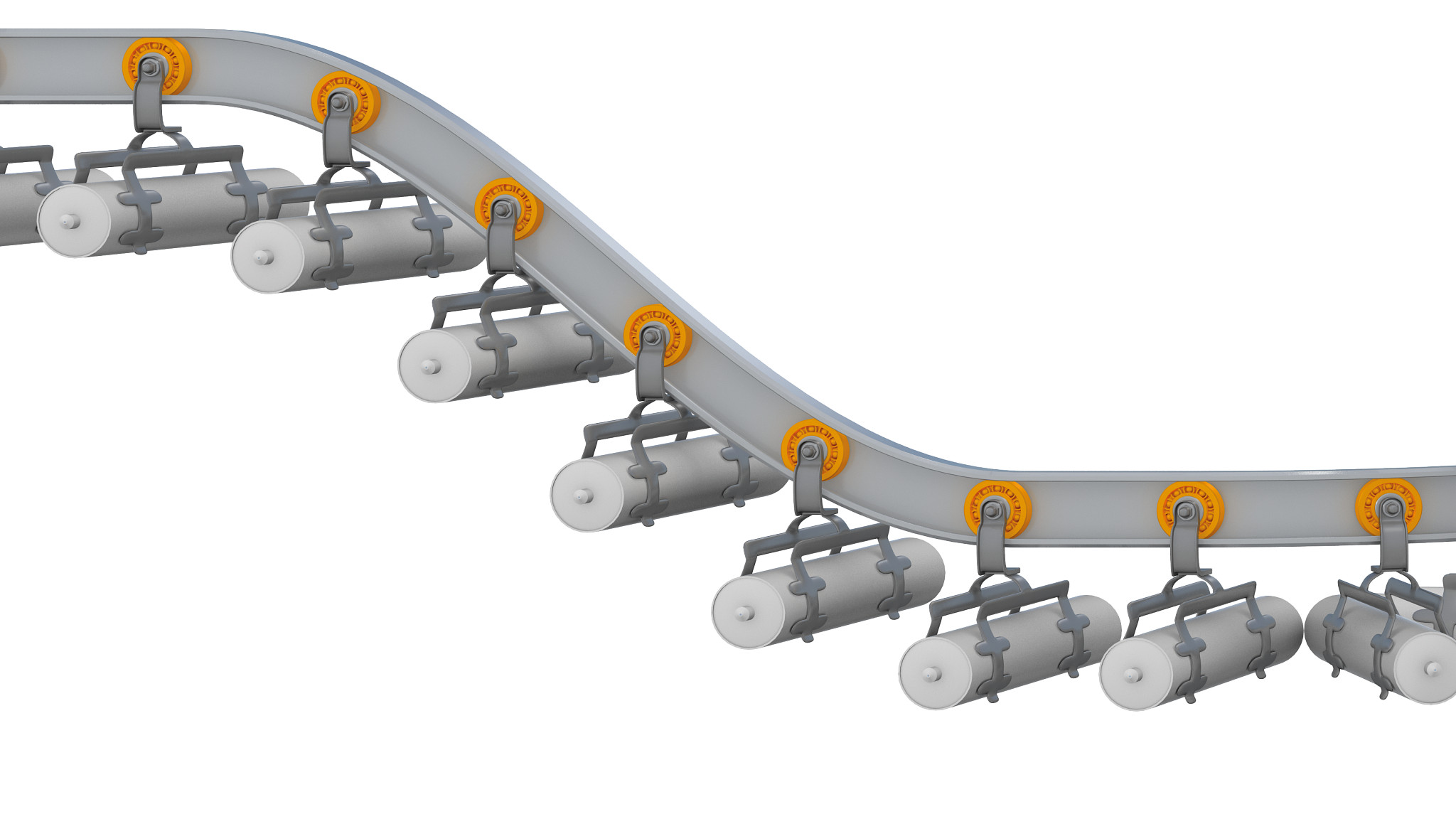 Conveyor Roller Bearings in Overhead Conveyor Systems | xiros® | igus®