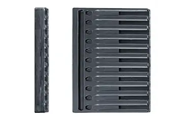 Side plate, unassembled