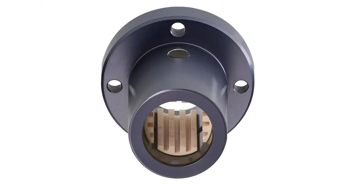 drylin® Q linear plain bearing with round flange
