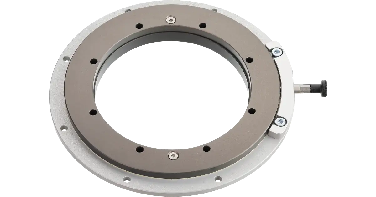 PRT-04 with locking every 90 degrees as standard, freely selectable