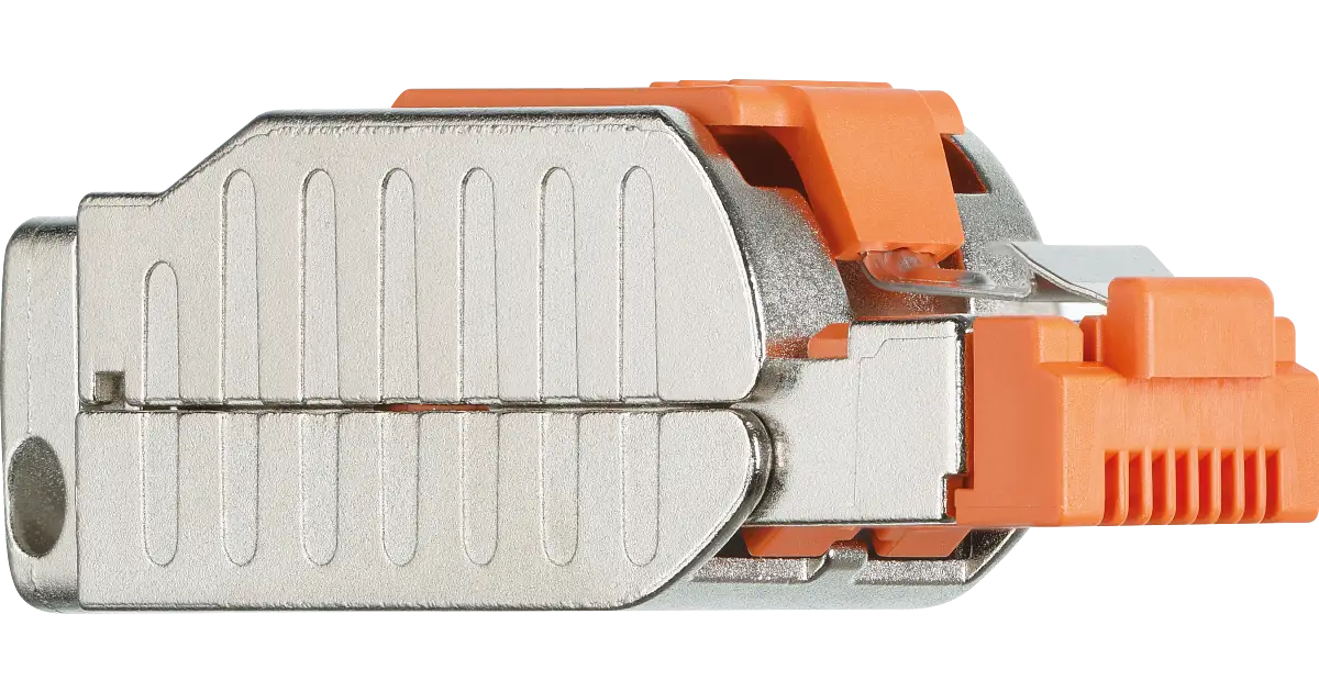 TE Connectivity plug, RJ45, straight, Profinet, 2383216-1