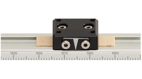 Sistema de medición de stop motion drylin® con escala visual | igus®