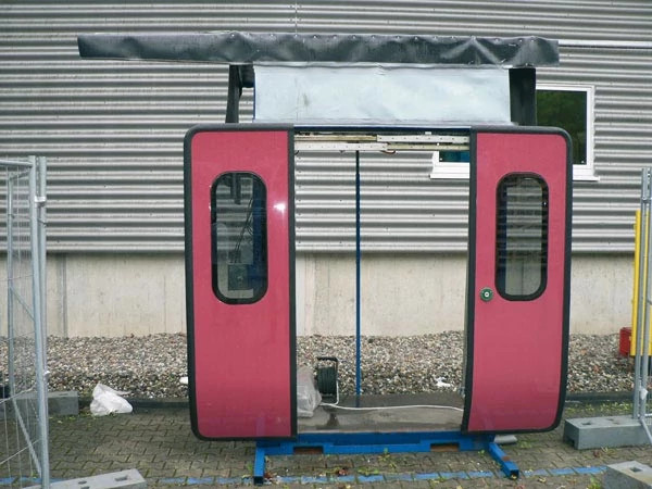 Door systems for rail car