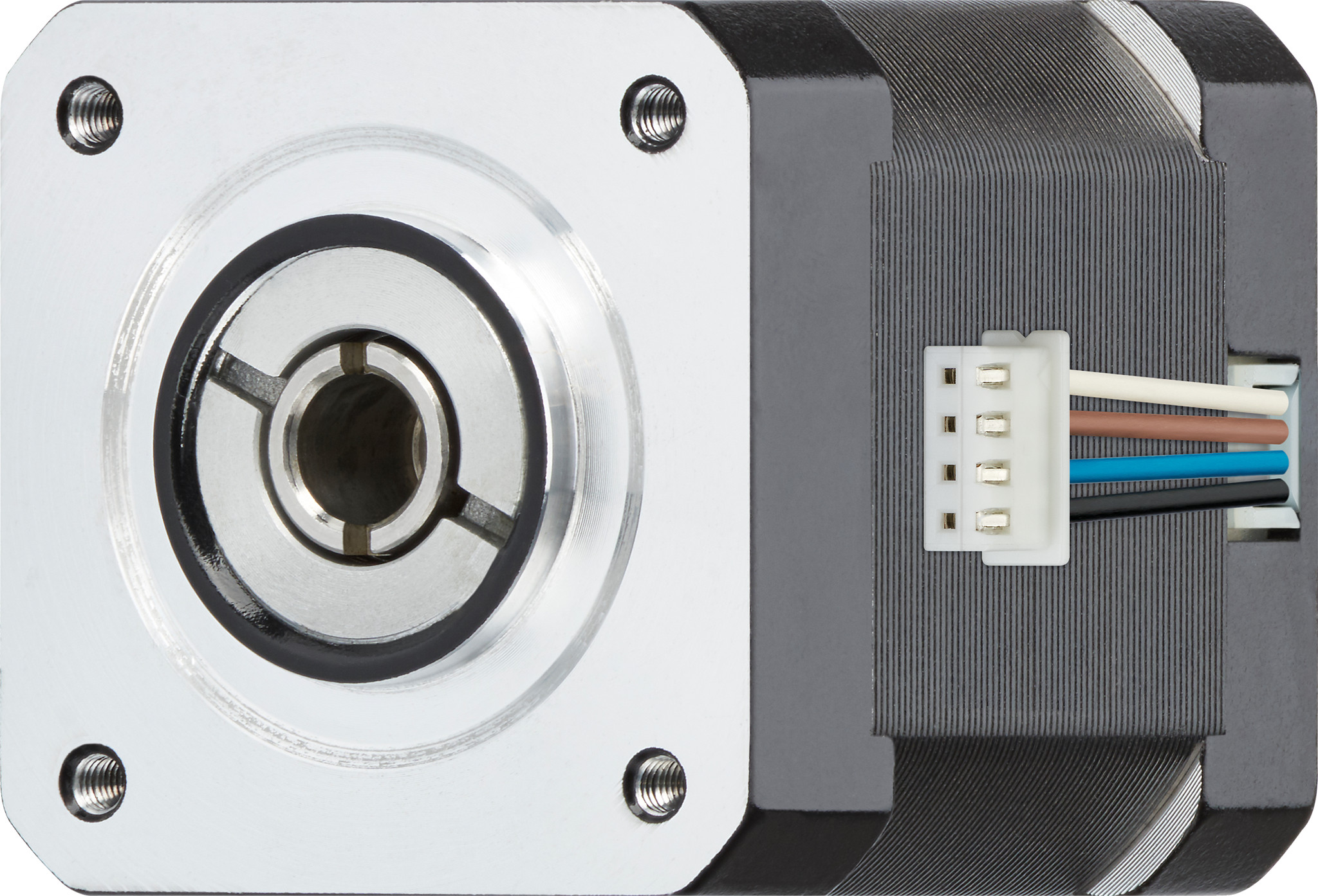 Spindel-Schrittmotor drylin® E auch mit Encoder und Bremse
