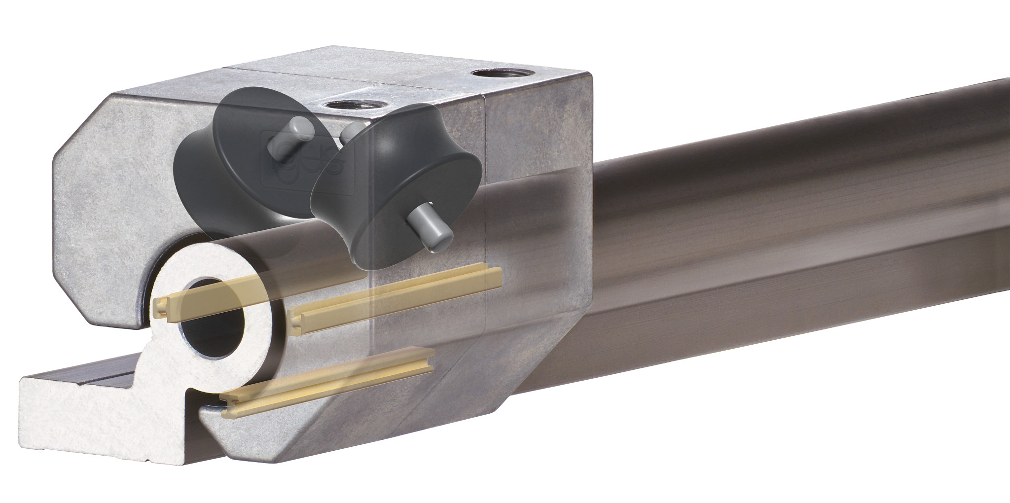 Roller guides from igus - In desired length | igus Australia