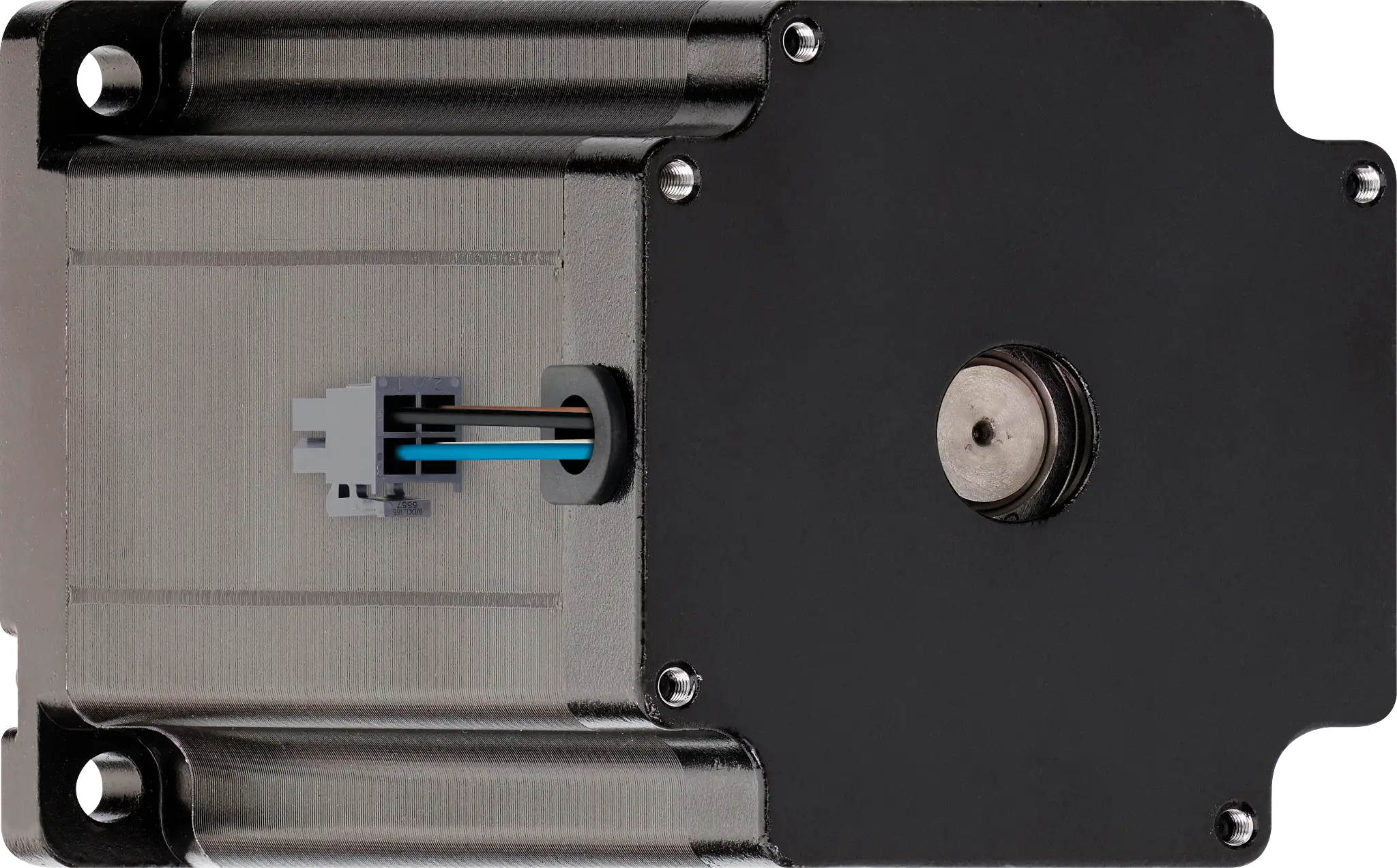 drylin® E stepper motor, stranded wires with Molex connector, NEMA 34 -strong