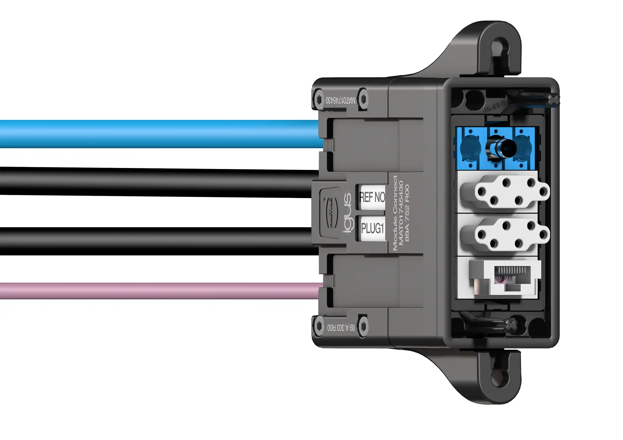 Module Connect 4 Kabeleingänge