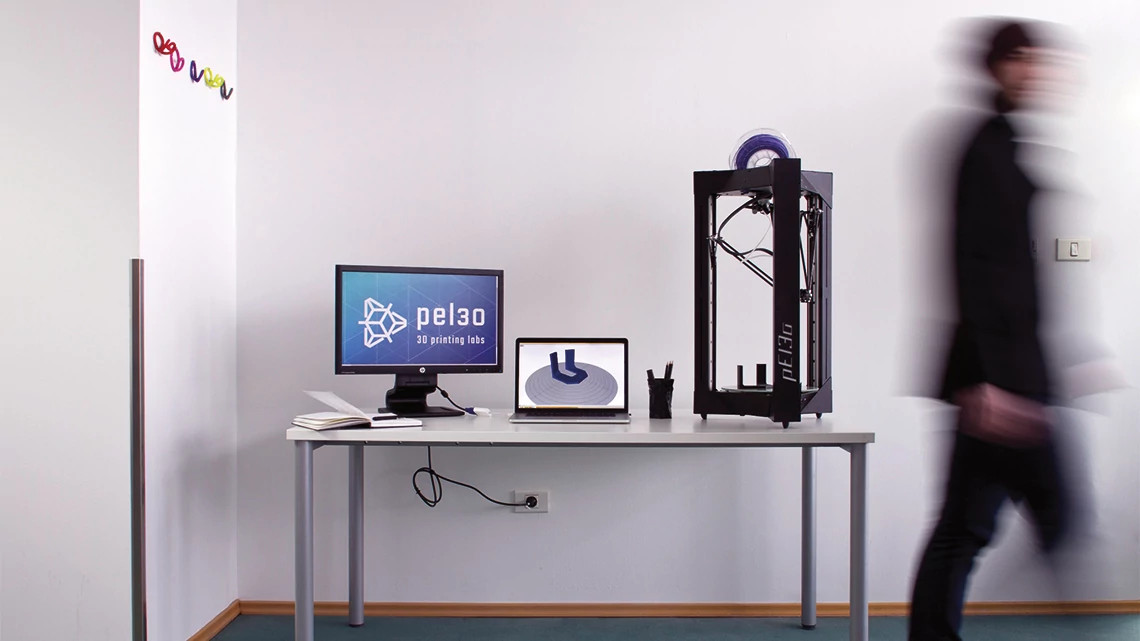Components for 3D printers: bearing technology, energy chain, filaments