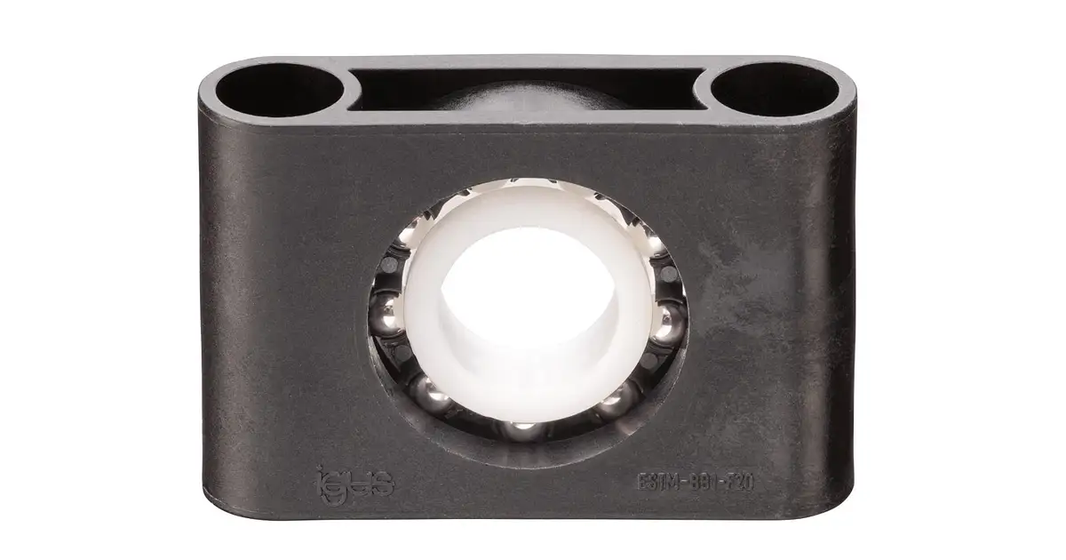 xiros® pillow block, locking version, stainless steel balls