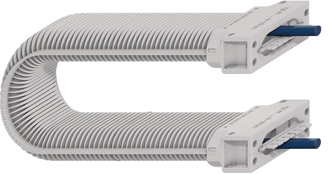 e-skin® cleanroom energy chain | smaller installation height