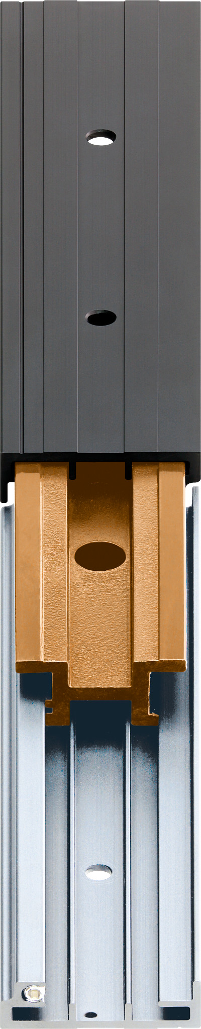 drylin® telescopic rail for high temperatures