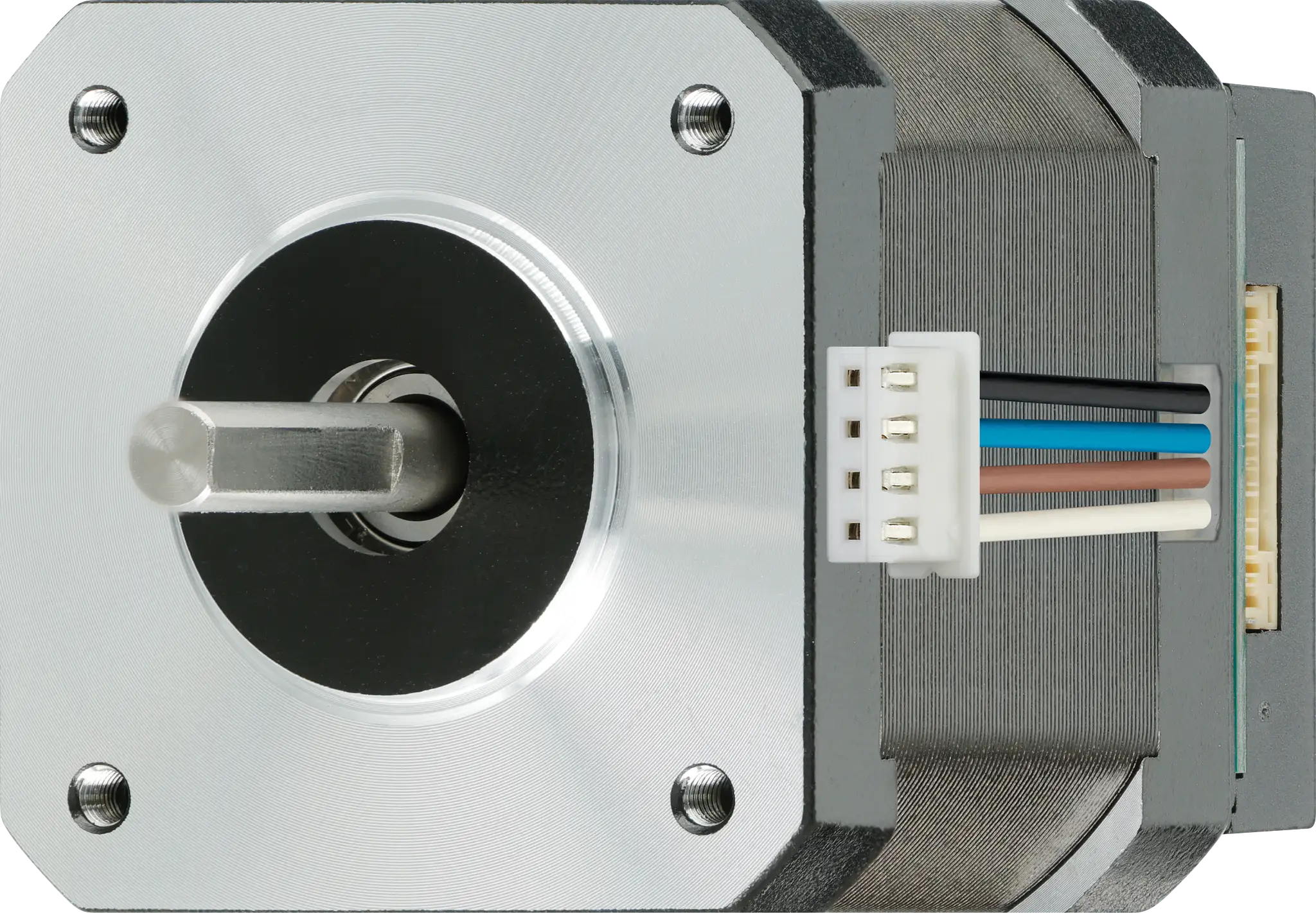 drylin® E stepper motor, stranded wires with JST connector and 24V ...