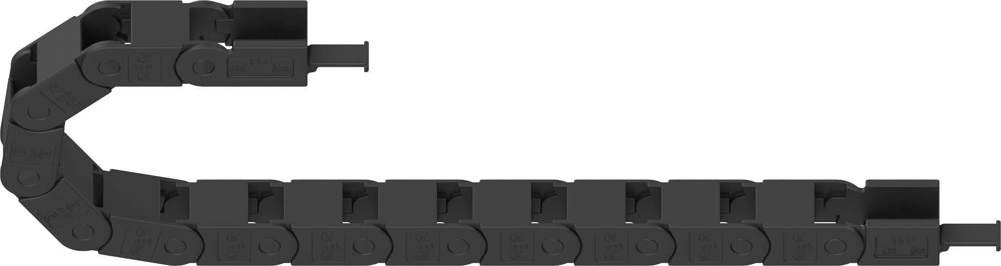 Cadena portacables E2C.10L fabricada con material reciclado | igus Argentina