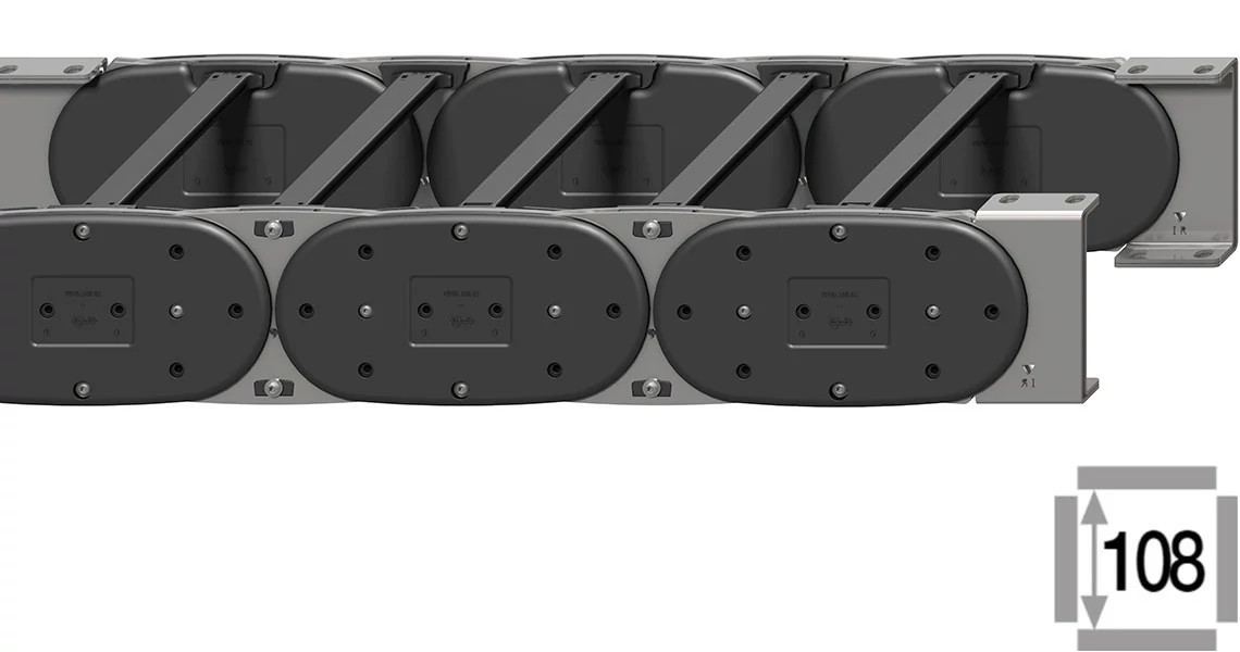 Hybrid YE e-chain® cable carrier | igus®