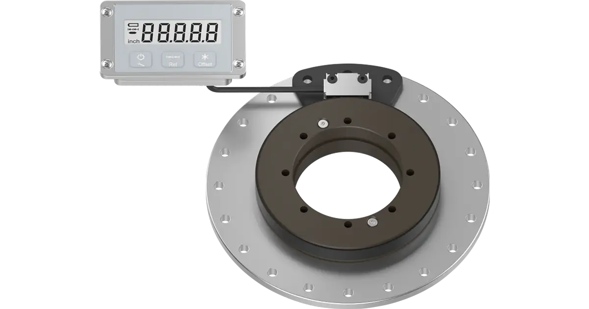 iglidur® slewing ring, PRT-04, angle measurement for slewing ring made ...
