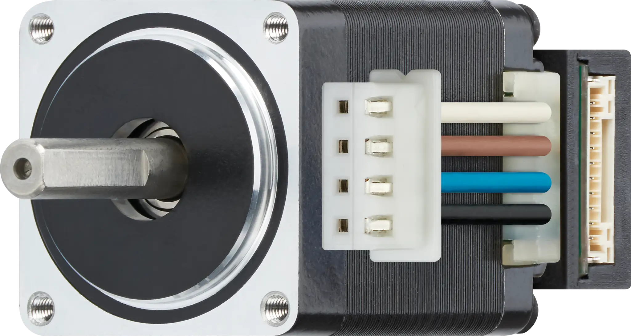 มอเตอร์สเต็ปเปอร์ drylin ® E สายเกลียวพร้อมขั้วต่อ JST และตัวเข้ารหัส ...