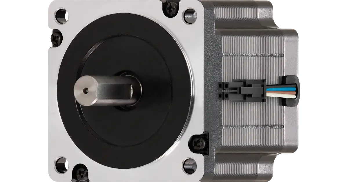 drylin® E stepper motor, stranded wires with Molex connector and 24V ...