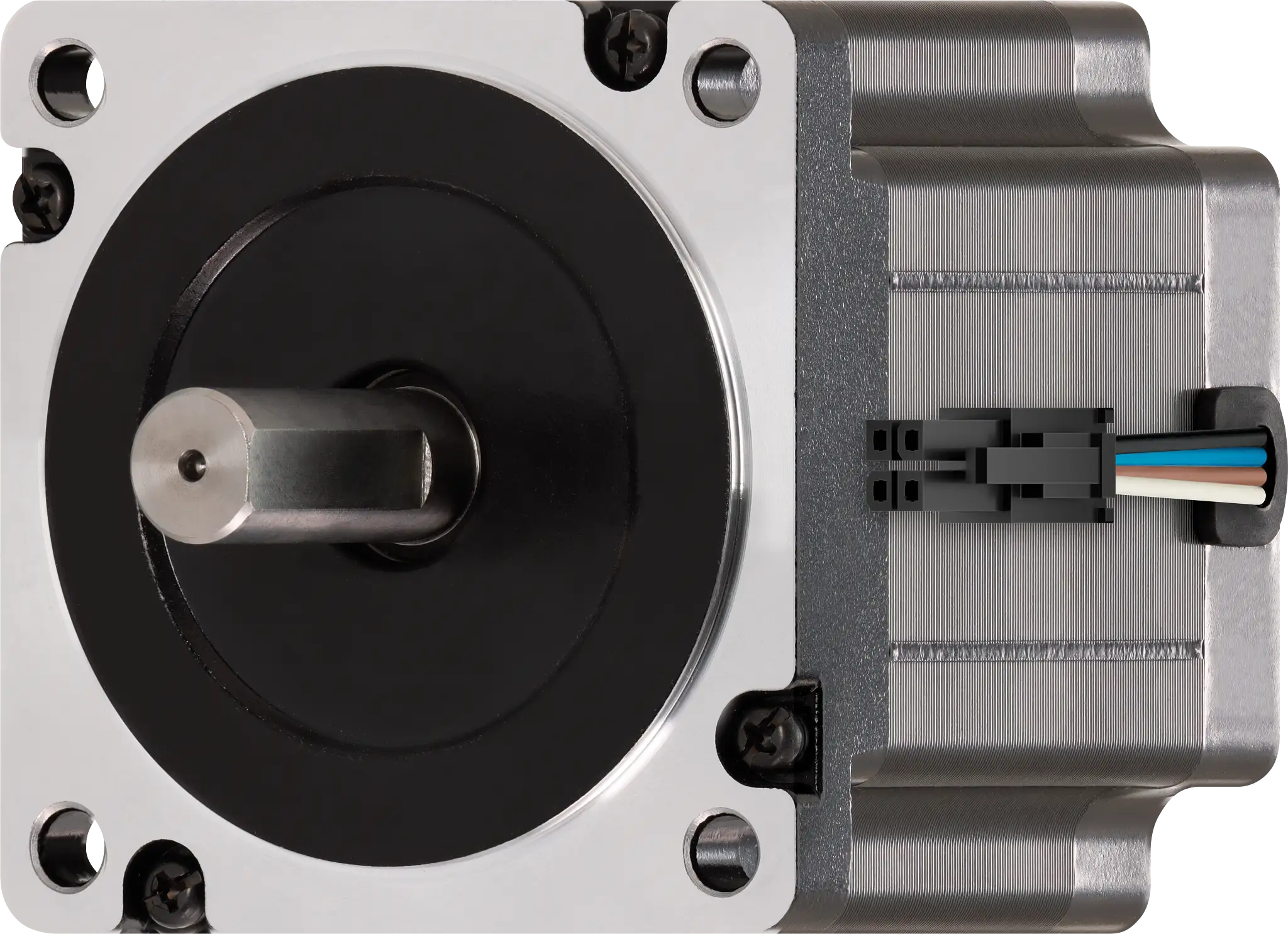 drylin® E stepper motor, stranded wires with Molex connector and 24V ...