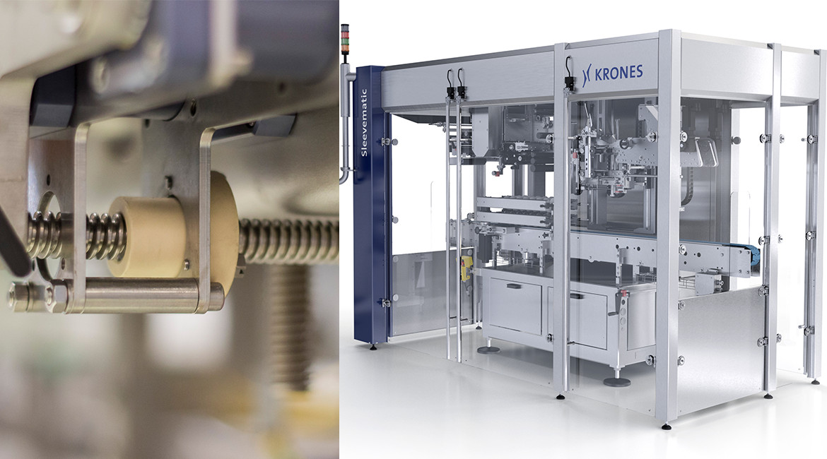 Bearing technology prevents contamination in labelling machines | igus®