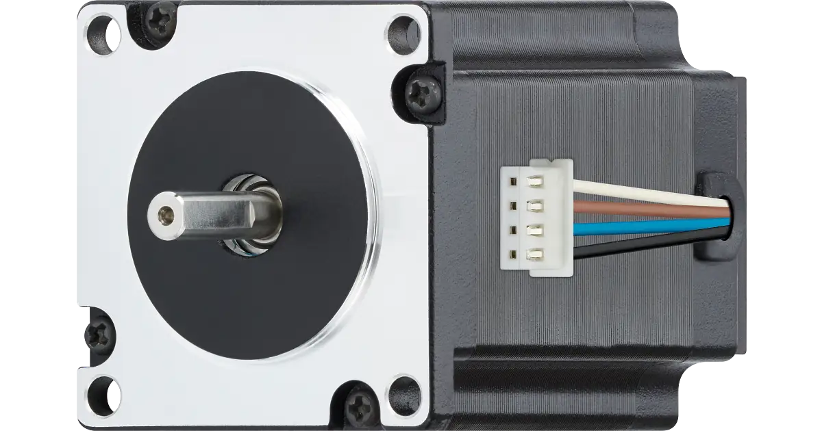 drylin® E stepper motor, stranded wires with JST connector and 24V encoder, NEMA 23