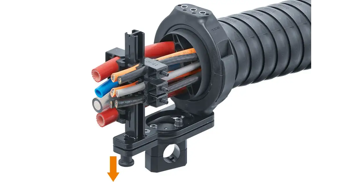 Quick exchange kit for clamp axis 6