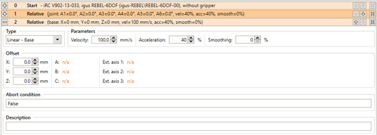 igus® Robot Control Software - for easy programming and control of robots