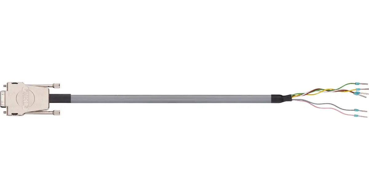 readycable® encoder cable suitable for Festo NEBM-S1G9-E--LE6, base ...