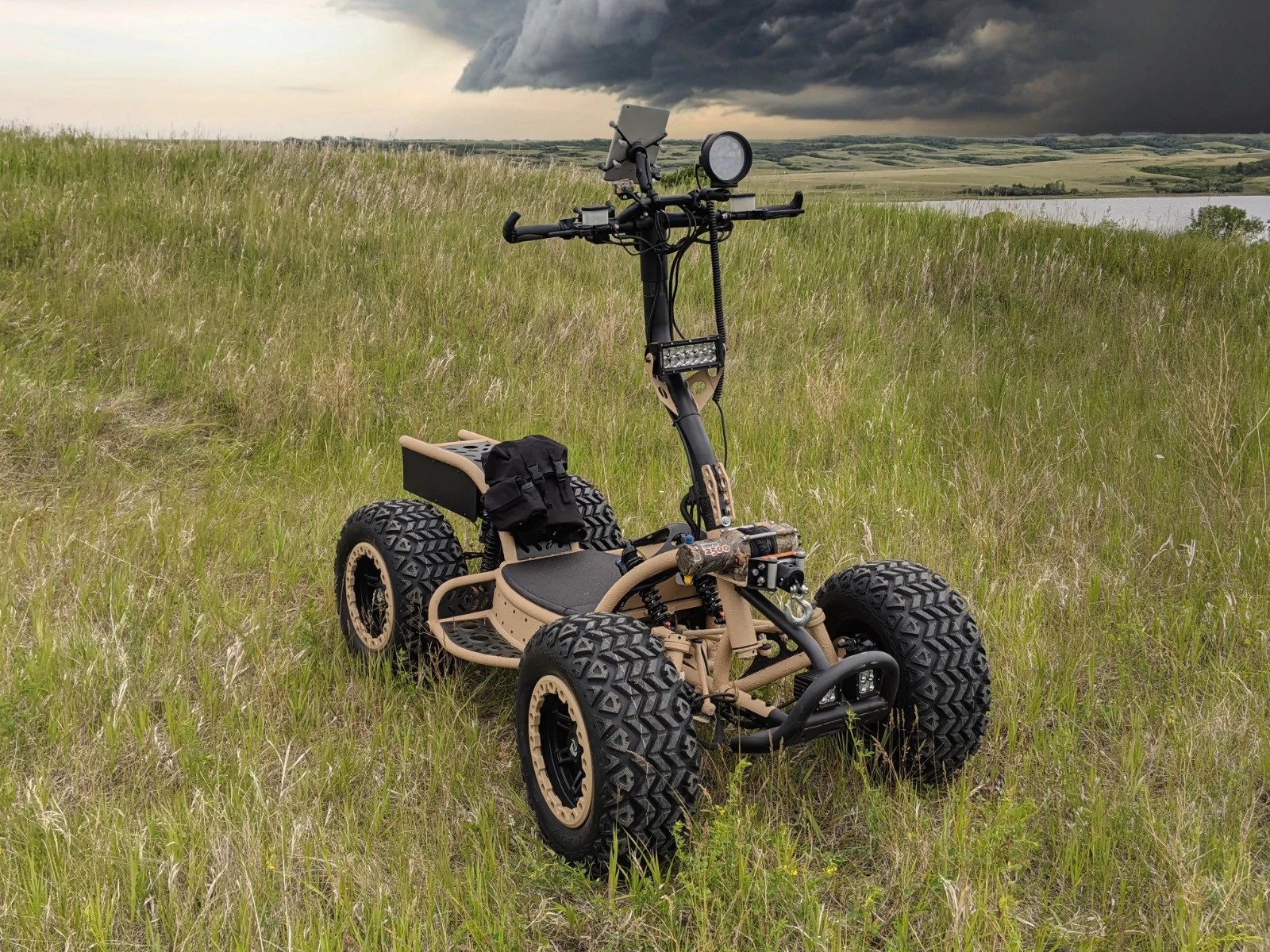 Electric vehicle for adverse conditions