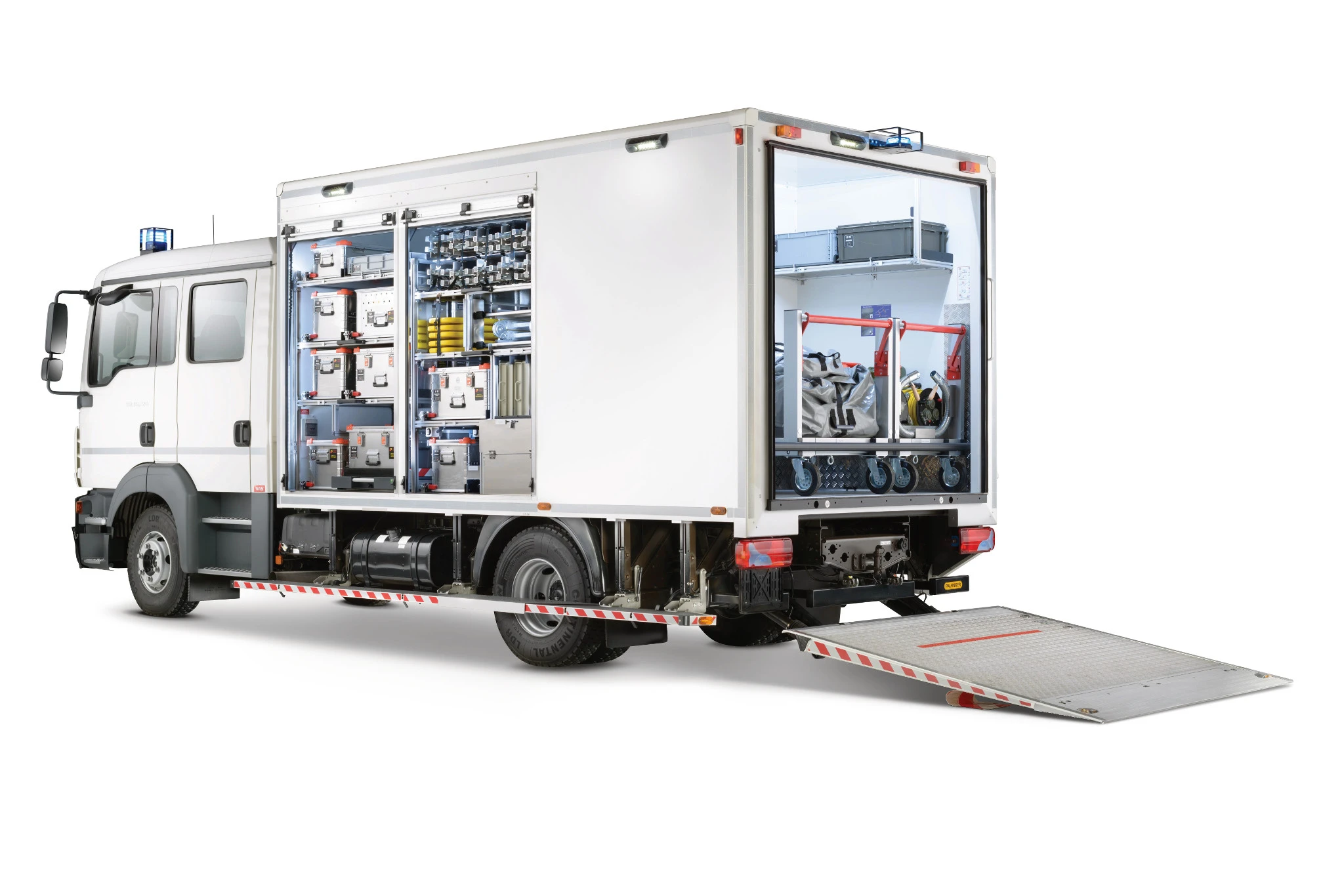 Menos problemas com ferrugem e manutenção na plataforma elevatória