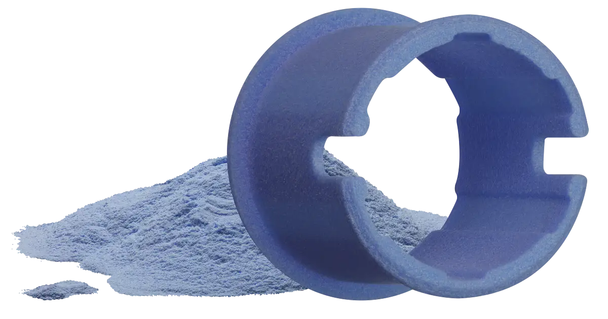 iglidur® i6-BLUE, laser sintering material