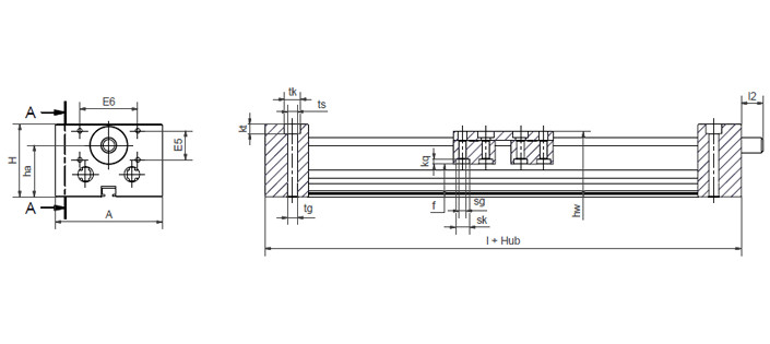 drylin® Linear actuator