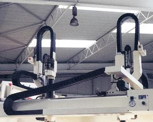 Cable Carriers -energy chain Vertical Standing Applications