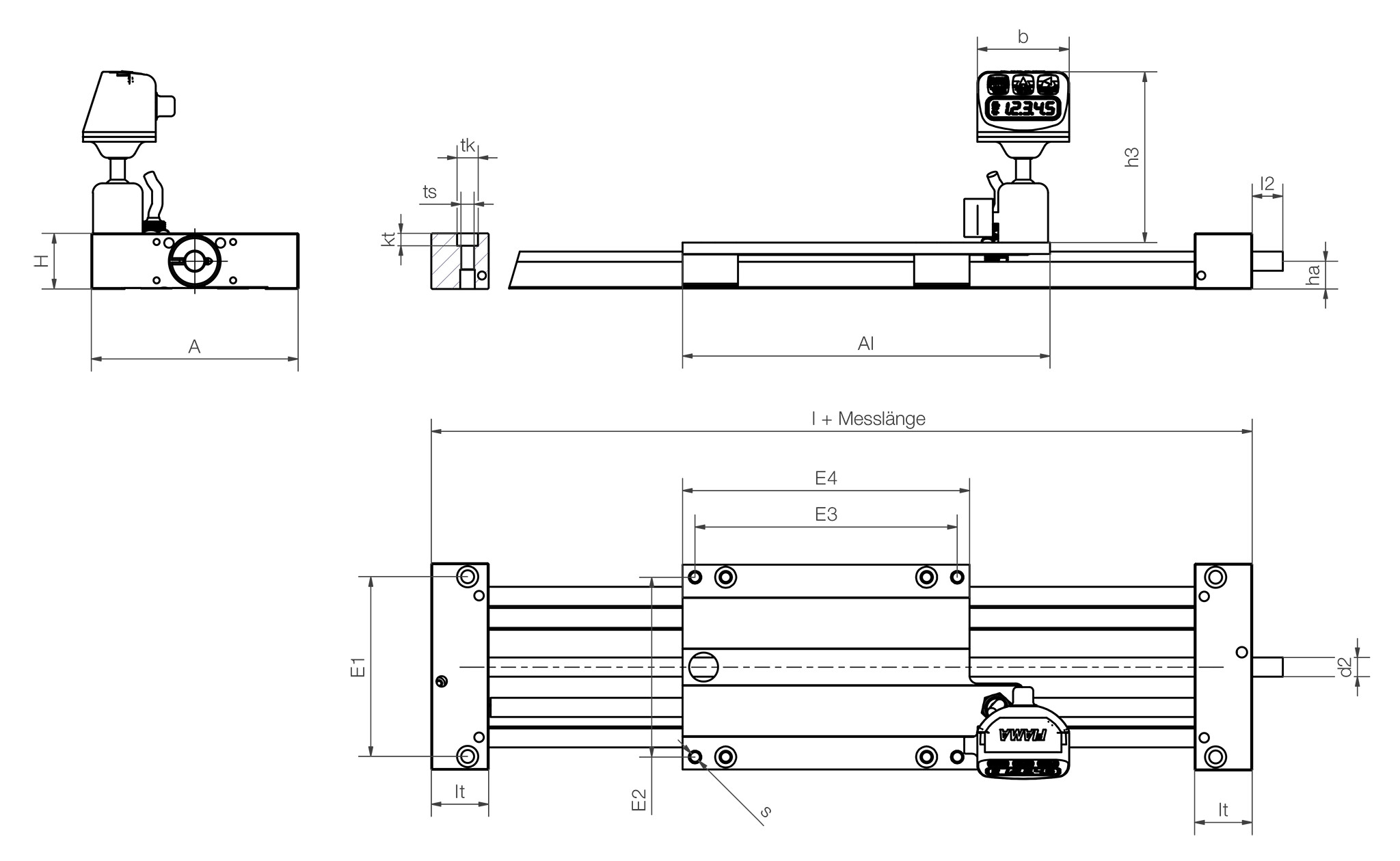 drylin® SLW mit digitalem Mess-System
