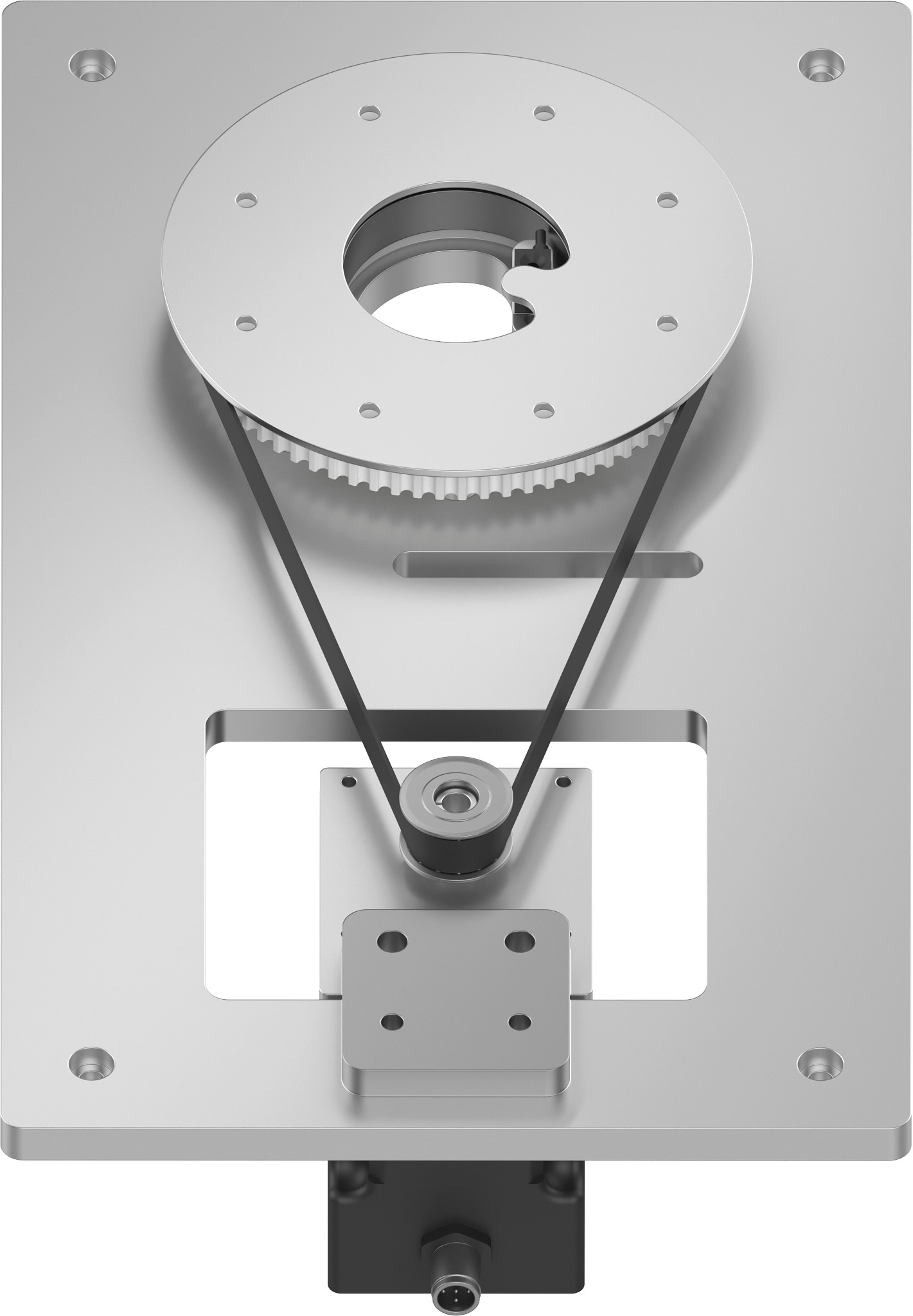drylin® E motors news 2022 - Motorised rotary table