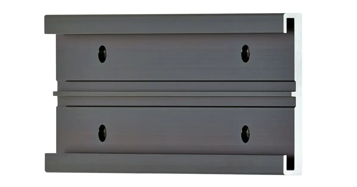 drylin® N guide rail, installation size 80, anti-reflection