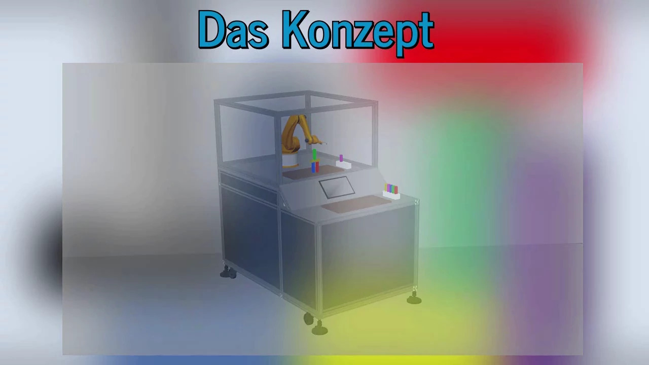 Educational robot building block stacker