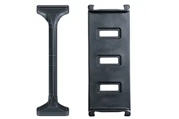 Separator, slotted, unassembled