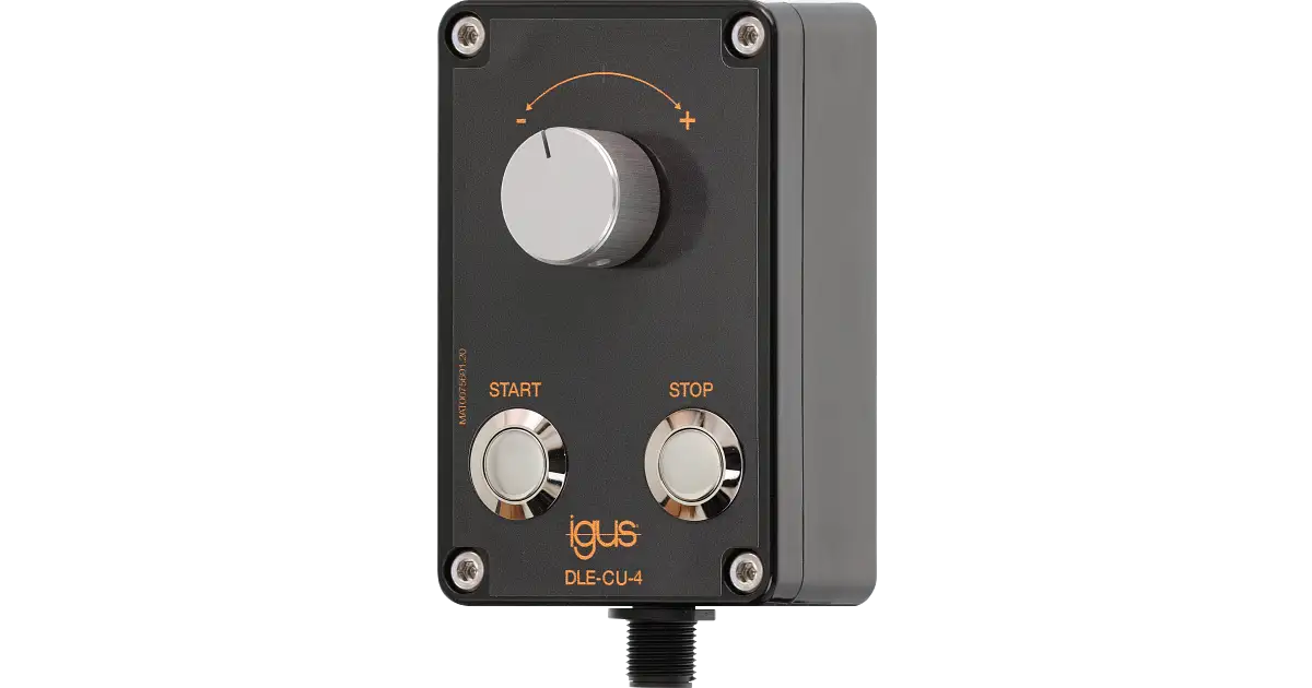 drylin® control unit for D1, analogue (high resolution), freely adjustable