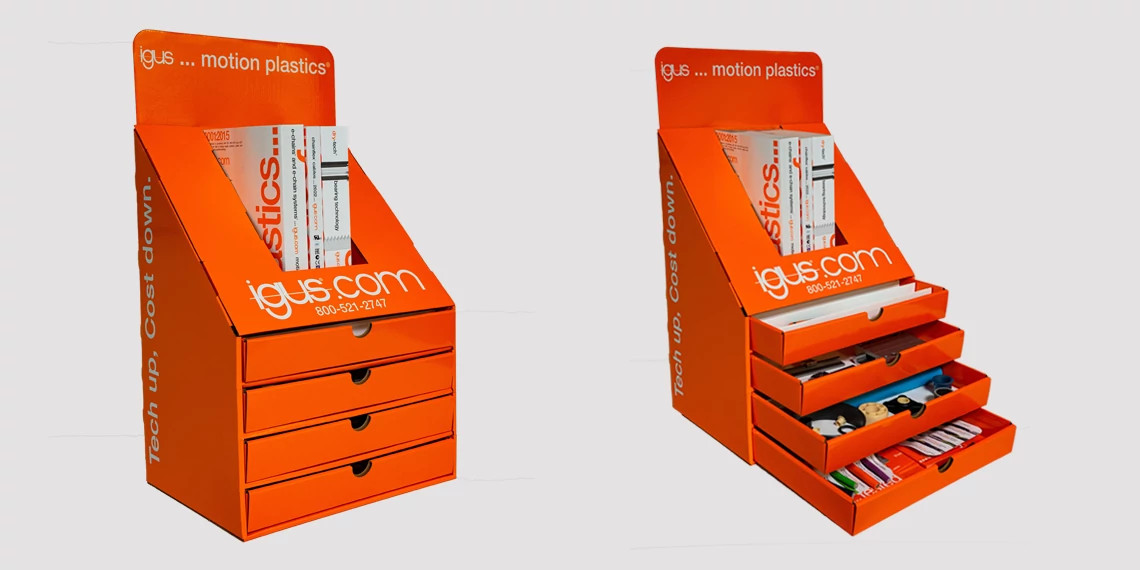 Request a free igus® corner sample box | igus®