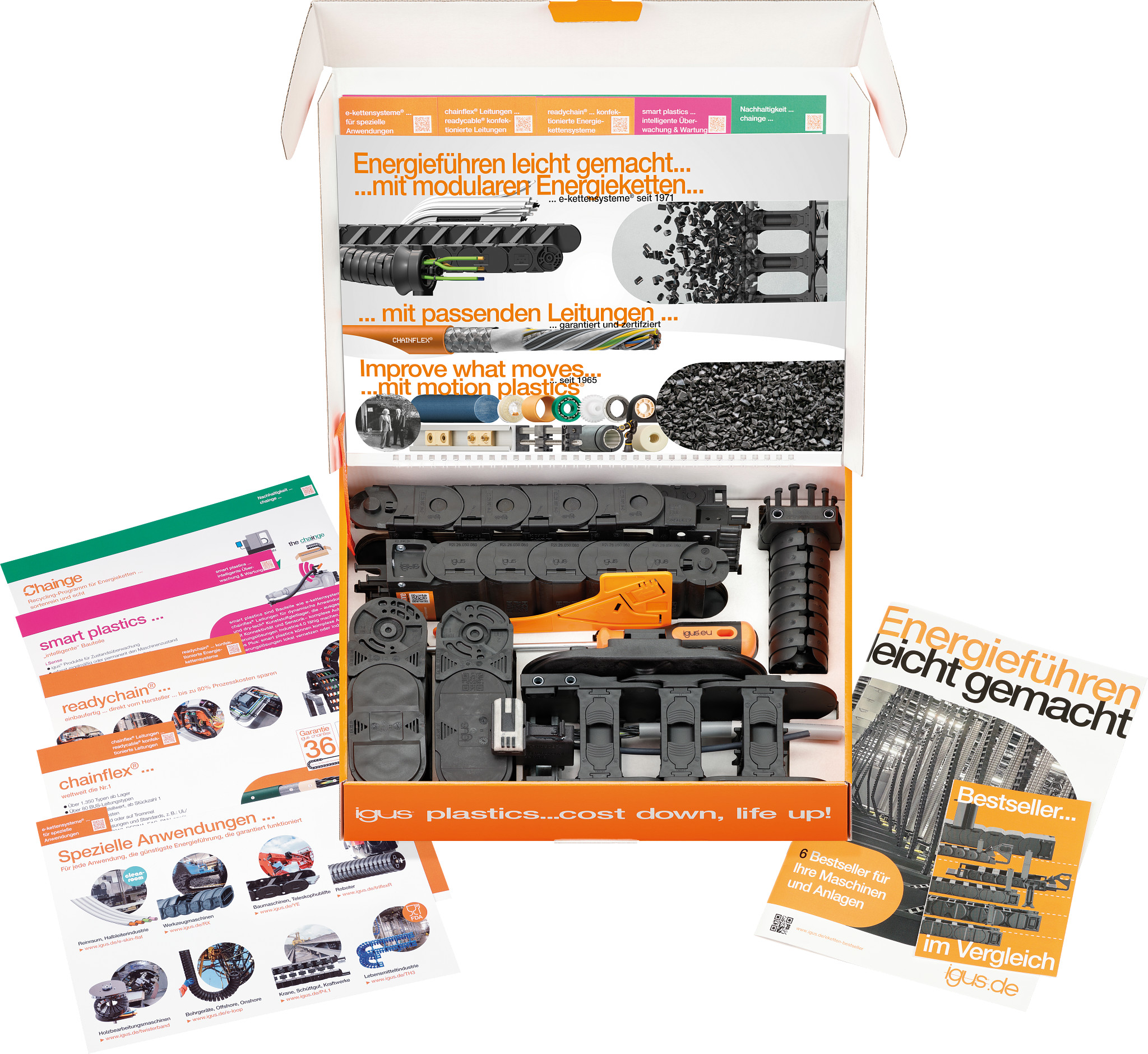 Product samples motion plastics | sample box & sample box | igus GmbH