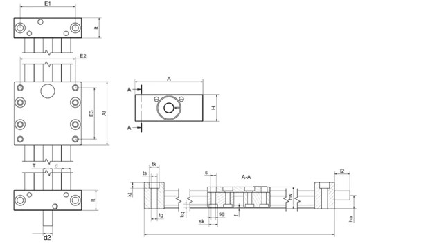 drylin® Spindellineartisch SLWS