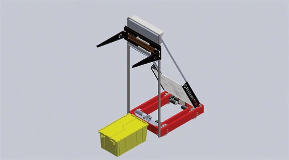 Pneumatic stacking robot: Precise storage technology for the gripper ...