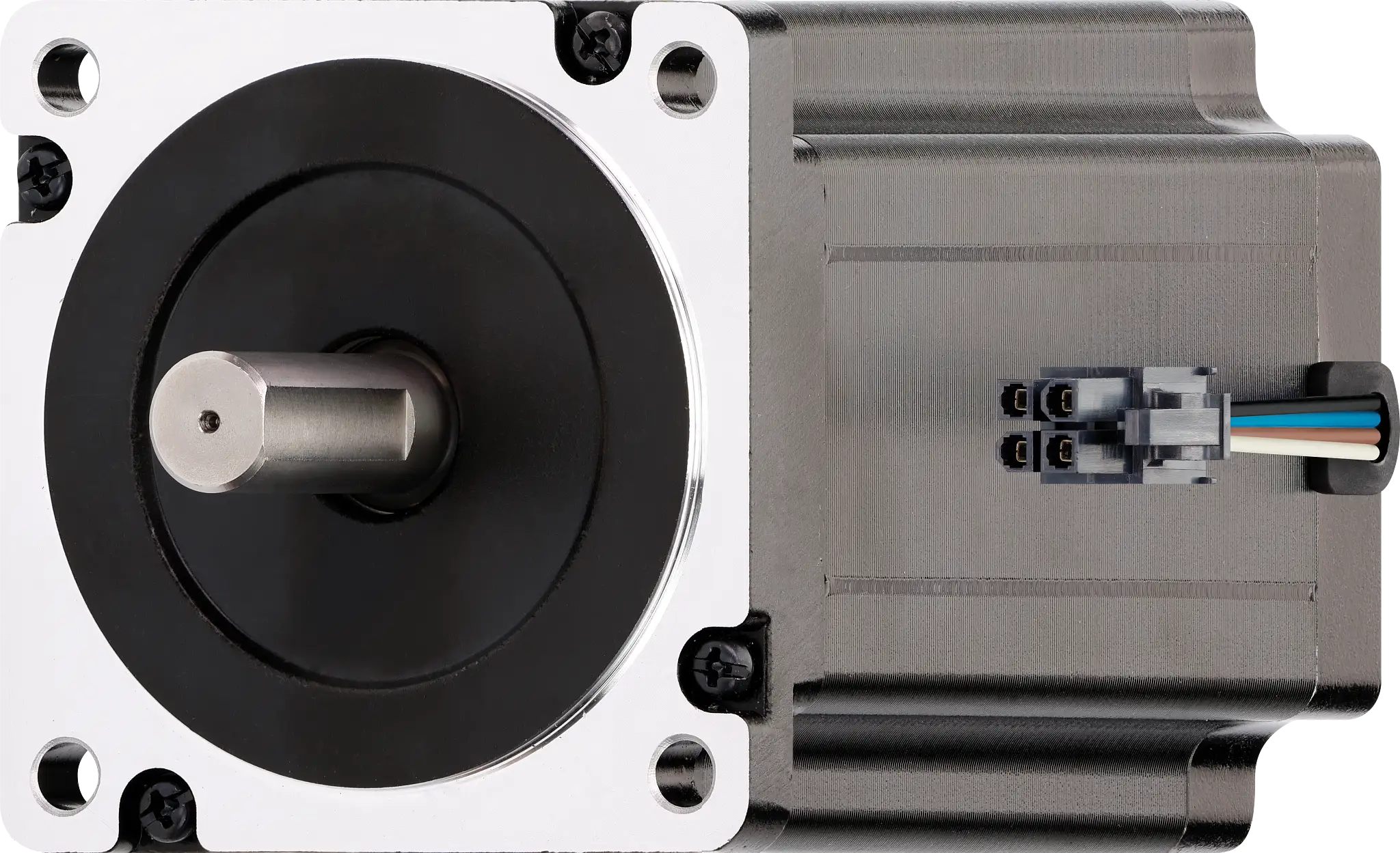 drylin® E stepper motor, stranded wires with Molex connector, NEMA 34 -strong