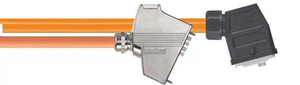 Ready-to-connect hybrid cables