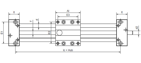 drylin® Linear actuator