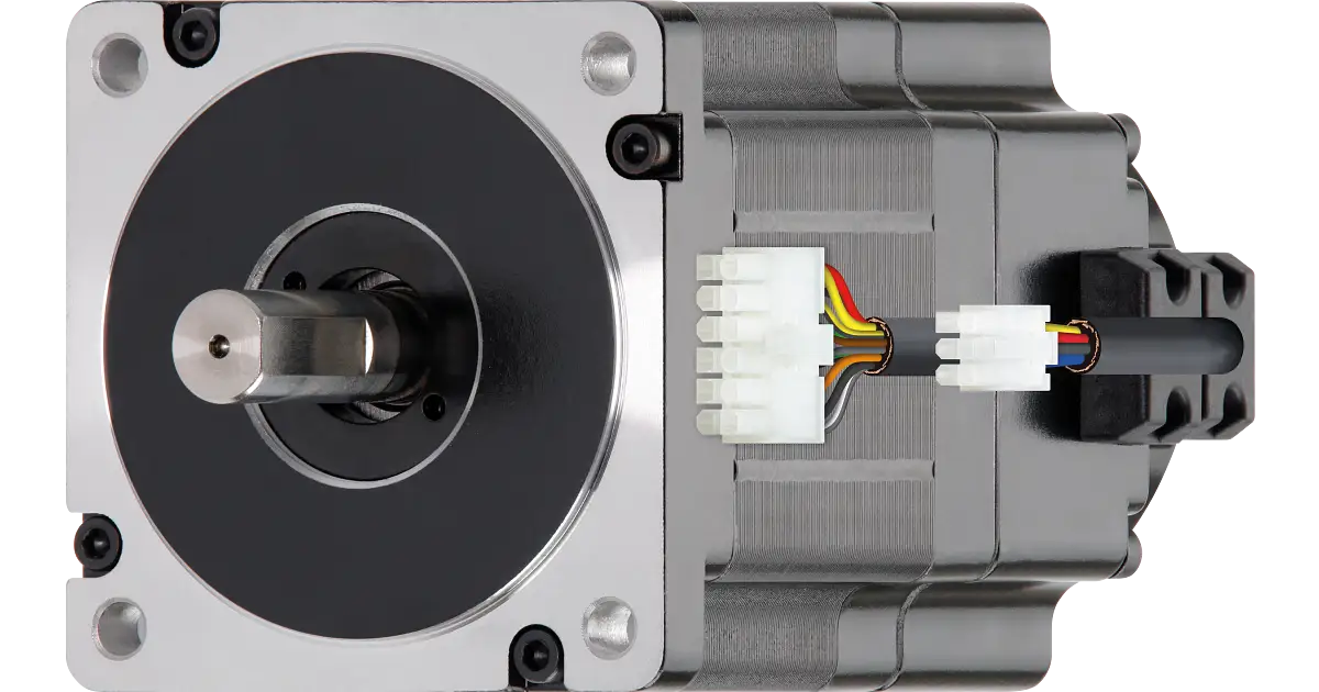 drylin® E EC/BLDC motor with Molex connector, Hall, encoder and brake ...